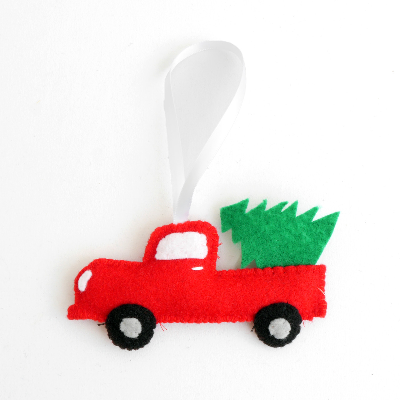 Truck With Tree Ornament Midwest Nice