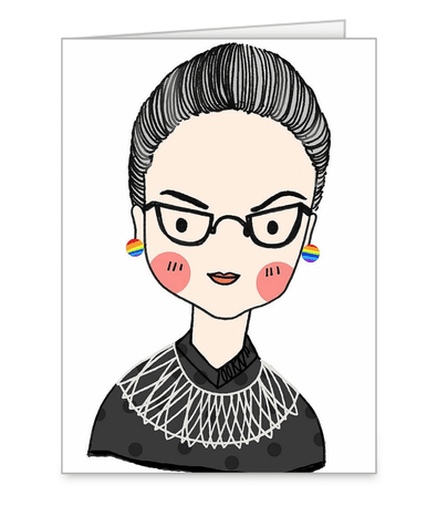 RBG Greeting Card - Midwest Nice