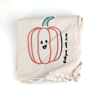 Pumpkin Tea Towel - Midwest Nice