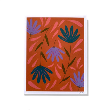Orange Flower 8x10 Print - Midwest Nice