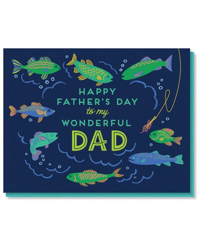 Fathers Day Fish Card - Midwest Nice