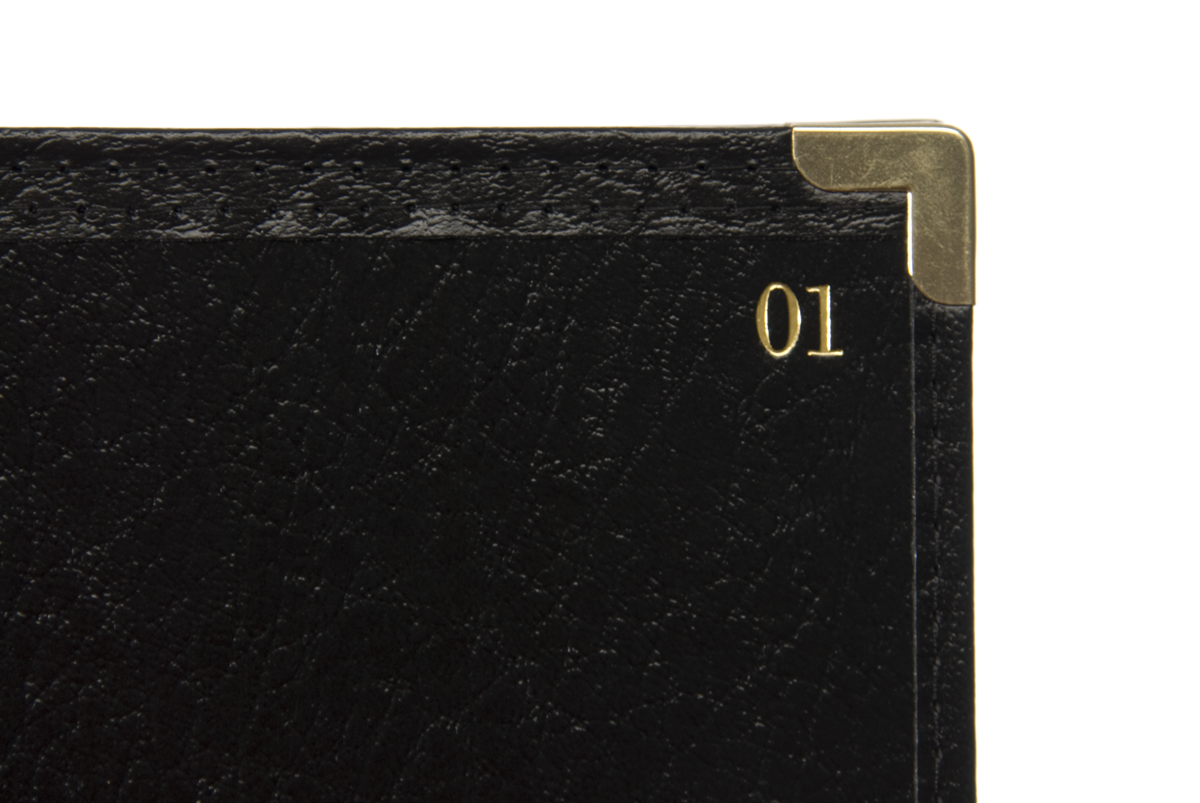 Black Deluxe Choir Folders with Hand Strap - My Music Folders