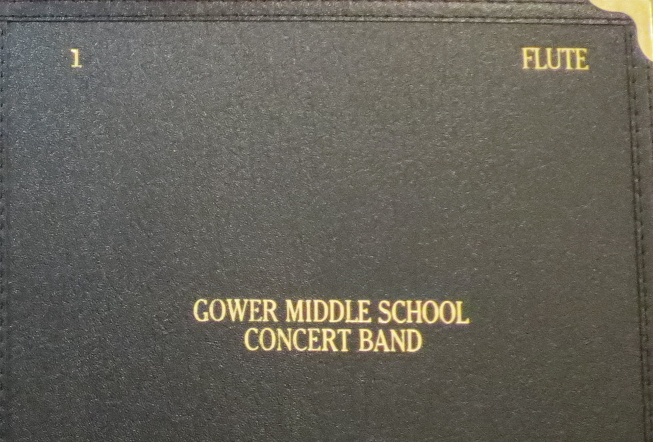 Black Deluxe Choir Folders with Hand Strap - My Music Folders