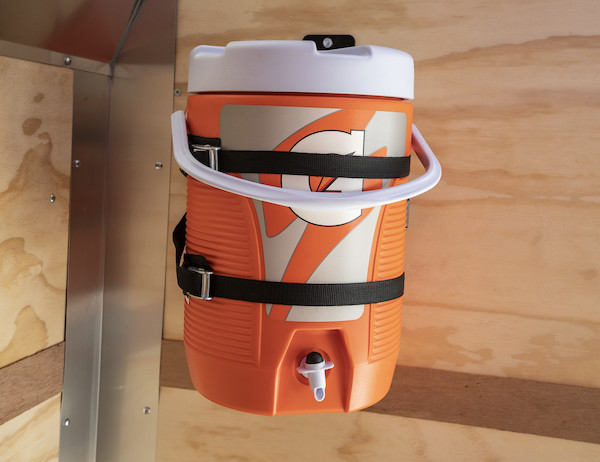 Buyers LT25 Water Cooler Rack for Landscaping Trailers, Utility ...