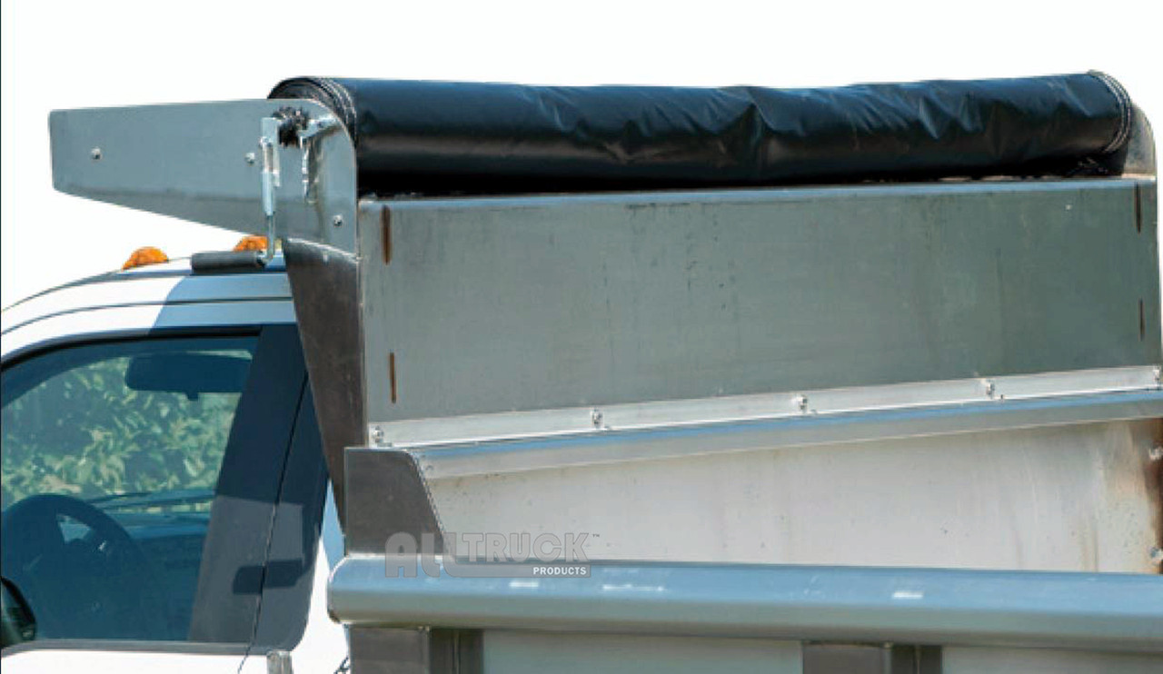 Cab Level Hand Crank Kit with Tarp, Dump Truck Tarp Kit, Dump Trailer ...