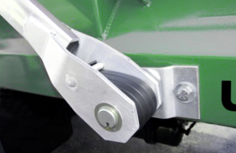 4 SPRING POLISHED ALUMINUM 8'-23' Dump Truck Arms ONLY System Tarp Kit ...