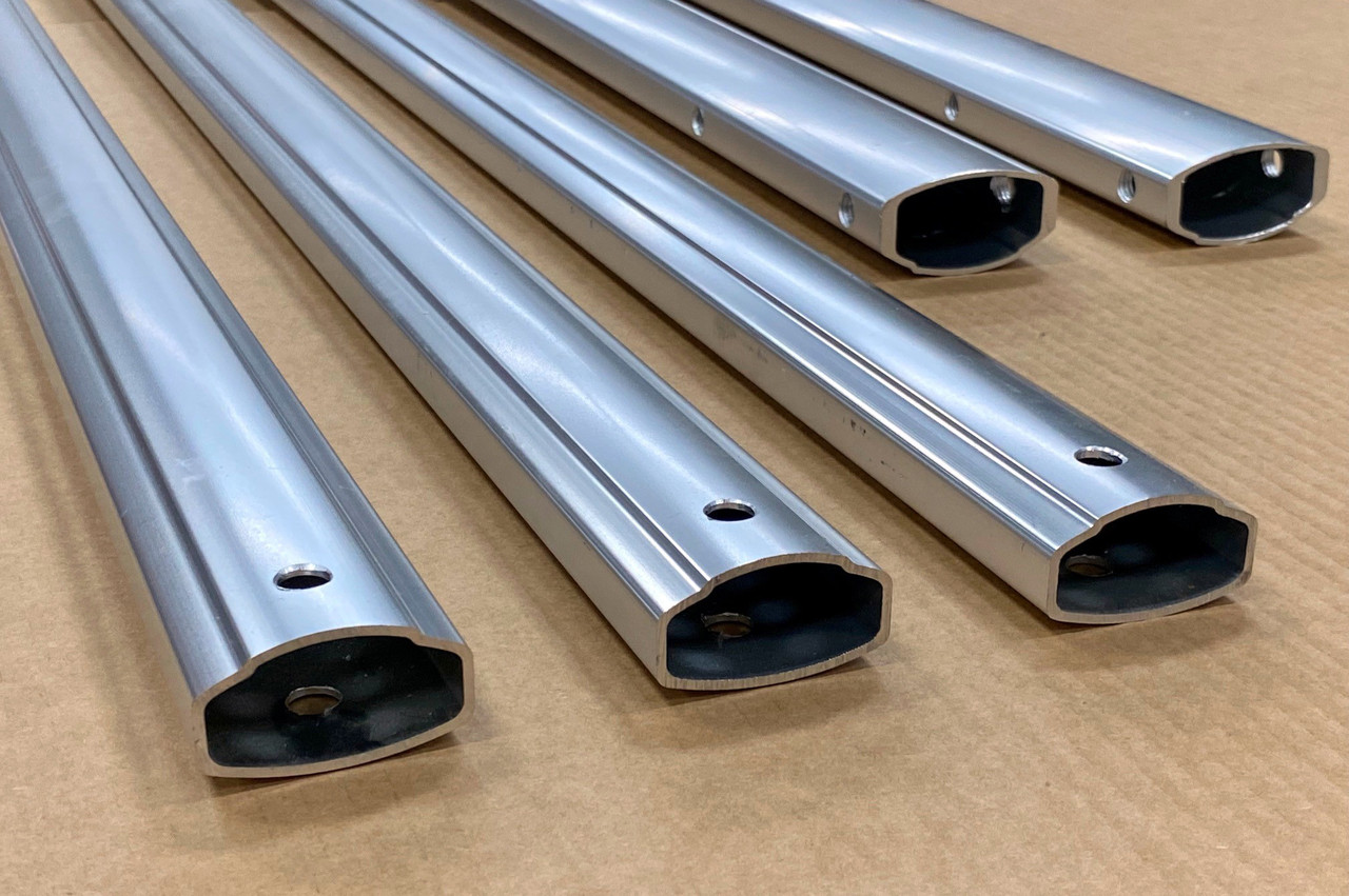 4 SPRING POLISHED ALUMINUM 8'-23' Dump Truck Arms ONLY System Tarp Kit ...