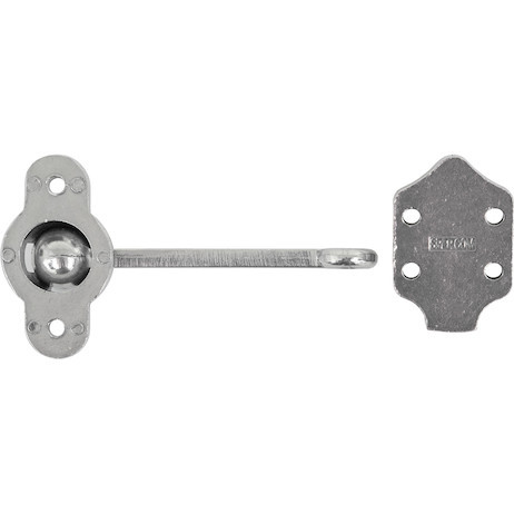 DH305 - Heavy-Duty Aluminum Door Hold Back - 4 Inch Hook And 2-Position ...