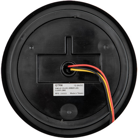 SL42CA - 4 Inch Round Recessed Strobe With Amber LEDs And Clear Lens ...