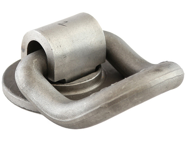 B52 - 1 Inch Forged 360° Rotating 55° Angled D-Ring With Weld-On ...