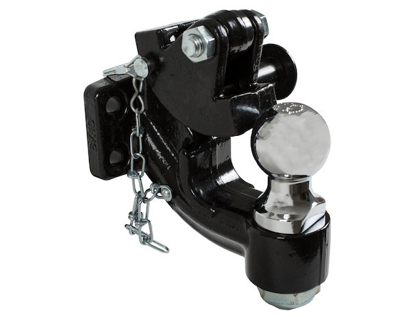 10057 - 10 Ton Combination Hitch with Mounting Kit - 2-5/16 Inch Ball ...
