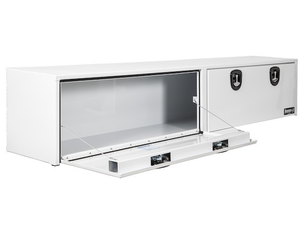 1753161 - 16x13x96 Inch White Smooth Aluminum Topsider Truck Box ...