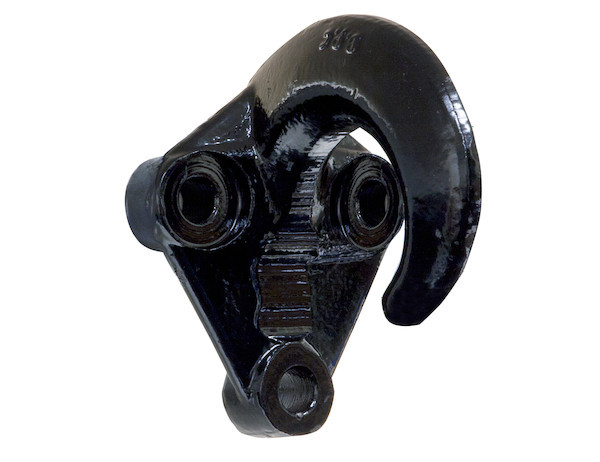 B076A - 3- Hole Black Powder Coated Drop Forged Bolt-On Heavy-Duty ...