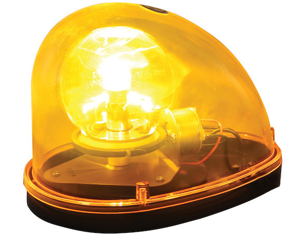 RL650A - 5.5 Inch Amber Halogen Revolving Light - Paris Supply, LLC