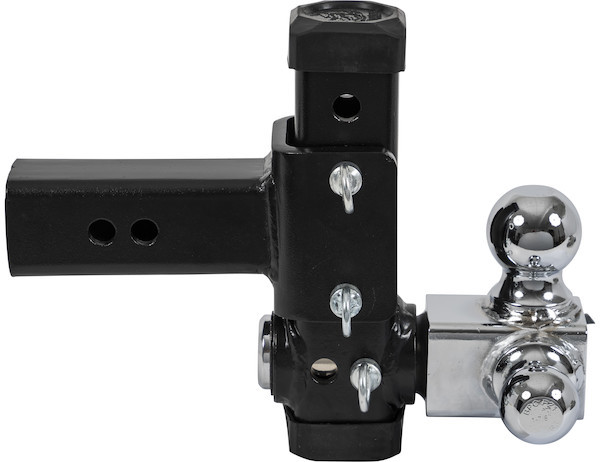 1802500 - Adjustable Tri-Ball Hitch with Chrome Towing Balls for 2-1/2 ...