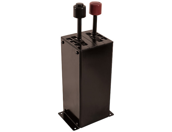 BDS52 - PTO-Hoist B-Series Dual Lever Control For 1/4-28 Threaded Cable ...