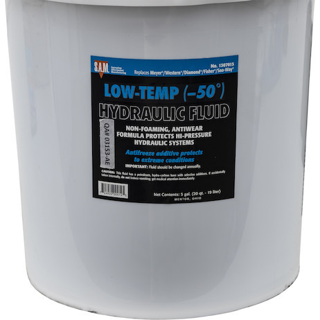 1307015 - SAM Low-Temperature Blue Hydraulic Fluid (5 Gallon Pail with ...