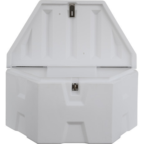 1701679 - White Poly Trailer Tongue Truck Box