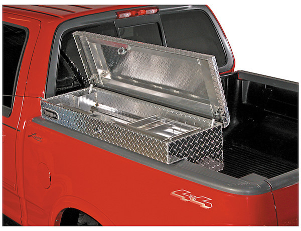 1711020 BUYERS PRODUCTS DIAMOND TREAD ALUMINUM LO-SIDER TRUCK TOOLBOX