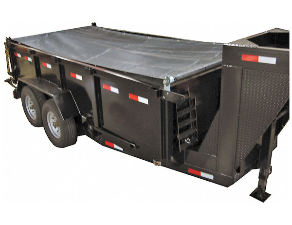 DTR7520S Dump Truck SOLID ASPHALT Tarp Roller Kits 7'6" x 20'