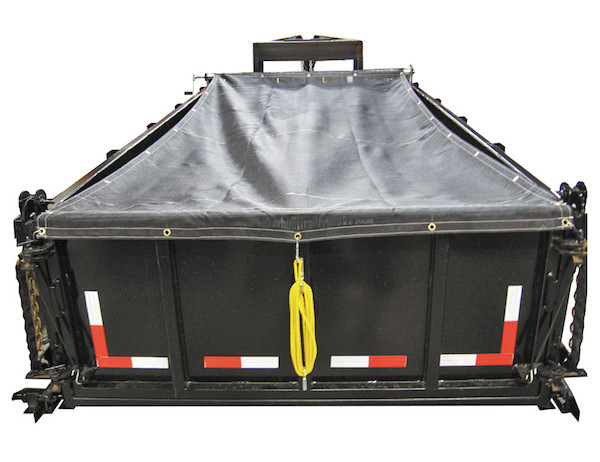 DTR7520S Dump Truck SOLID ASPHALT Tarp Roller Kits 7'6" x 20'
