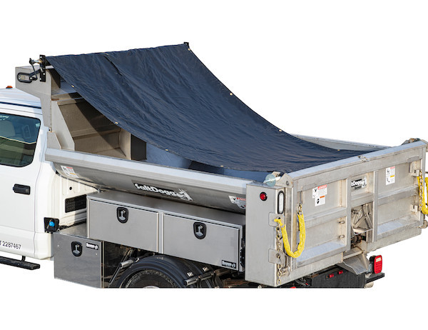DTR7520S Dump Truck SOLID ASPHALT Tarp Roller Kits 7'6" x 20'