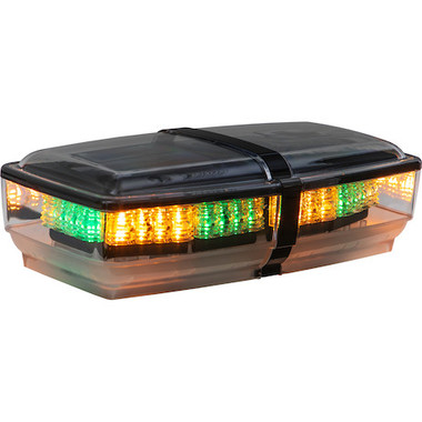 8891059 - 11 Inch Rectangular Amber LED Mini Light Bar - Amber/Green ...