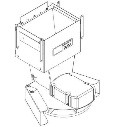 3037430 - Replacement Chute Assembly for Electric Auger SaltDogg ...