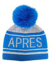 APRES SKI ELECTRIC BLUE HAT - X&O Boutique