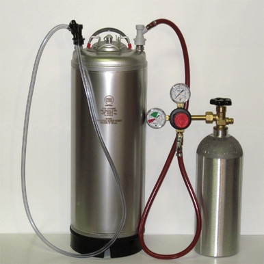 Homebrew Kegging System W/New Keg - Ball Lock - Eastern Shores Brewing ...