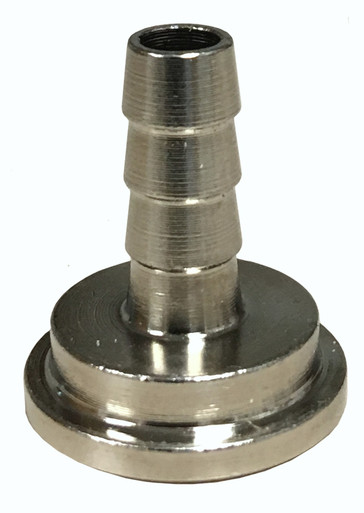 3/16" Chrome Plated Barbed Tail Piece for Draft Beer