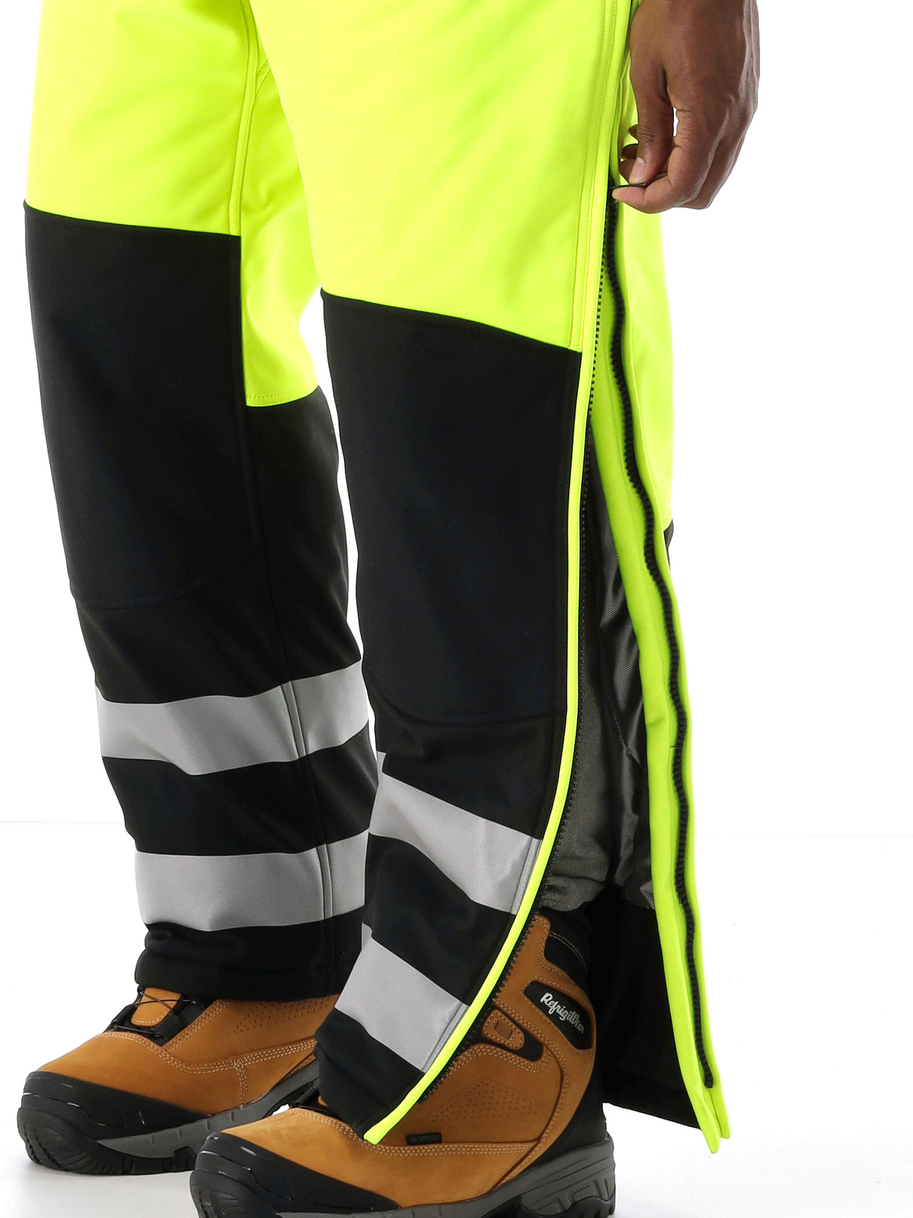 HiVis Insulated Softshell High Bib Overalls (7497) | Rated for -20°F ...