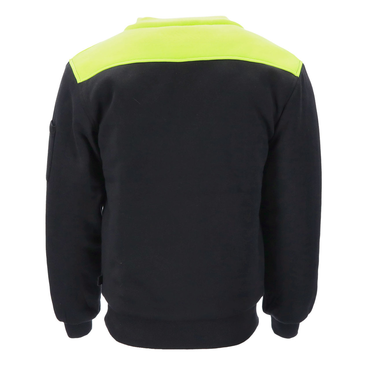 Two-Tone Hi-Vis Insulated Quilted Sweatshirt for Men (8470) | Samco