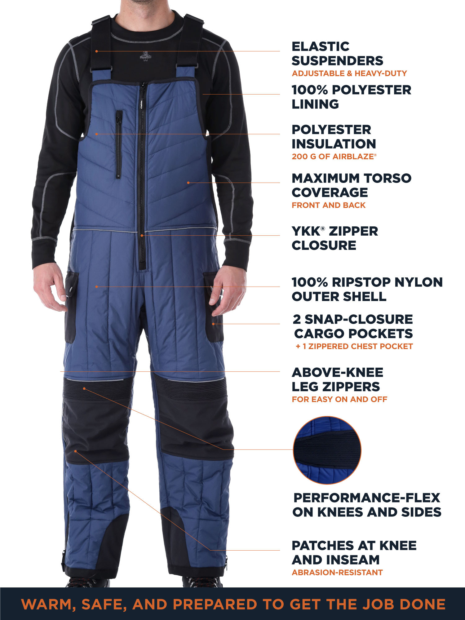 Frostline® Bib Overalls - Cold Weather Gear