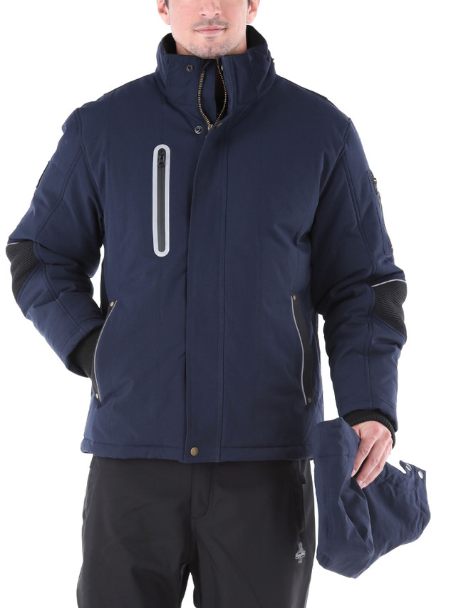 54 Gold Hooded Utility Jacket - Extreme Cold Protection