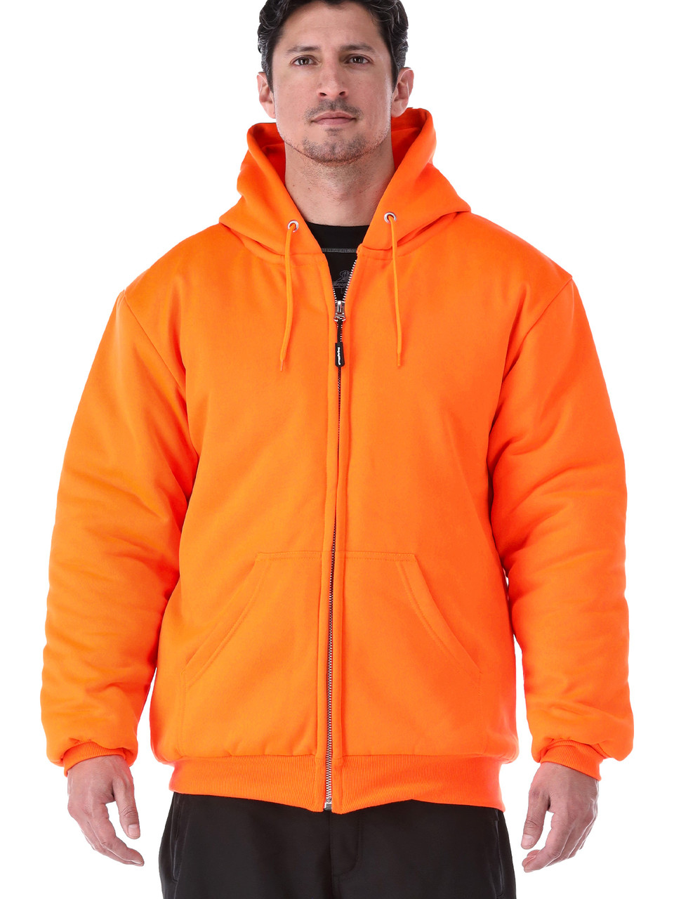 HiVis Insulated Quilted Sweatshirt (0488HV) | RefrigiWear