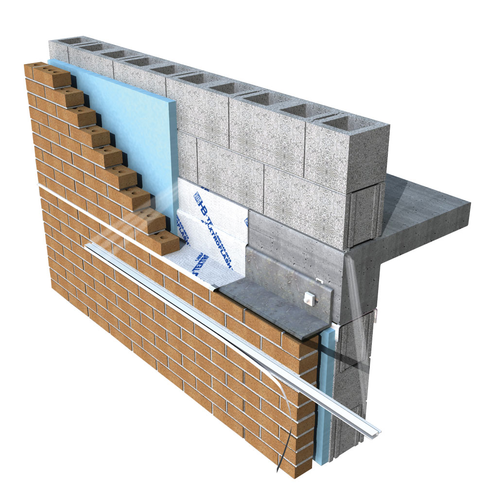 Concrete And Masonry Wall Flashing Reglet
