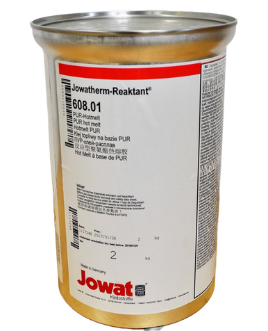 Jowat PUR Glue Cartridges 2kg Slug - White - for HolzHer Edgebanders