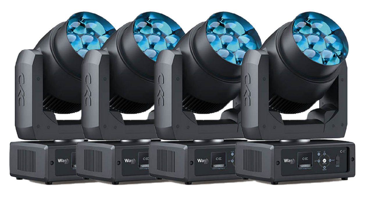 Zoom Wash Bundle - 4 x TourPro ZB7