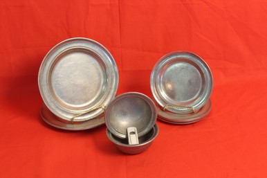 Country Ware 1974 Pewter Dinnerware Set