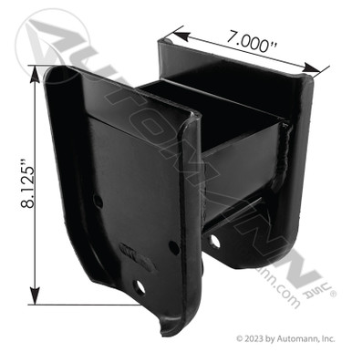 Rear Hanger, Straddle Mount