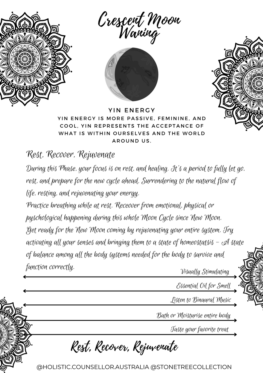 Moon Phases and Setting Intentions