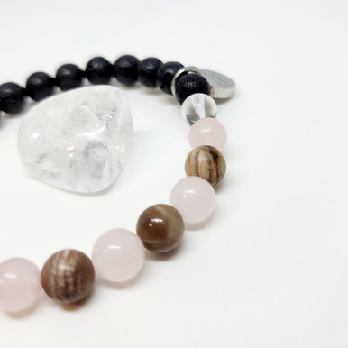 "Amy" Crystal Aromatherarpy Bracelet