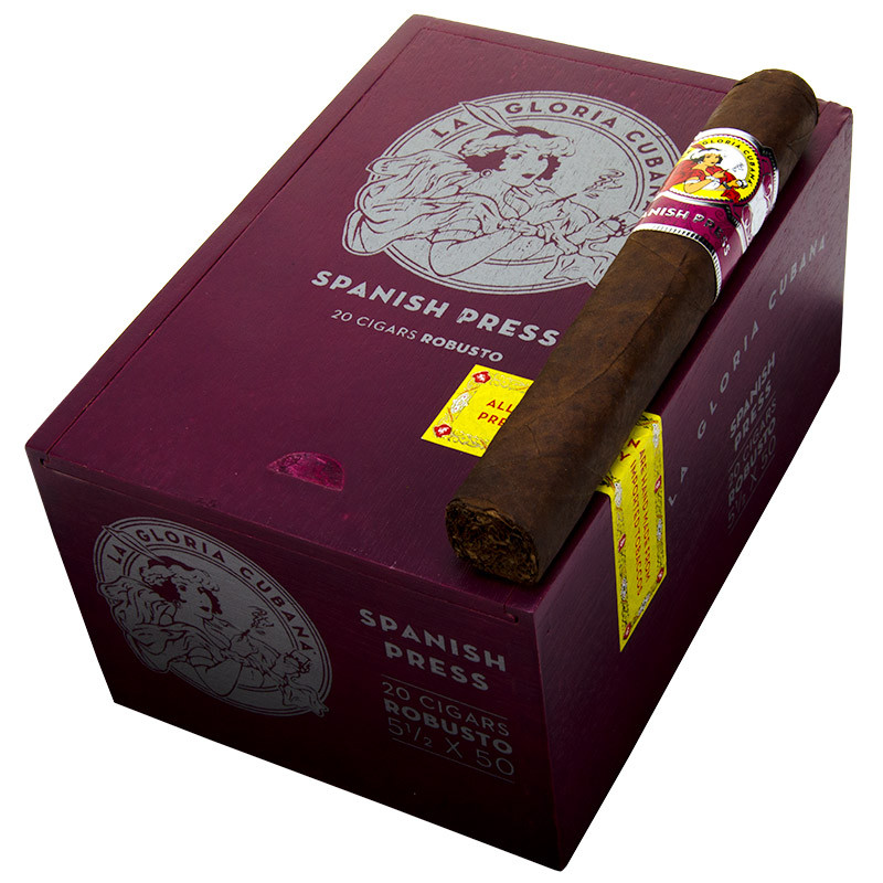 La Gloria Cubana Spanish Press Robusto Cigars | Atlantic Cigar Company