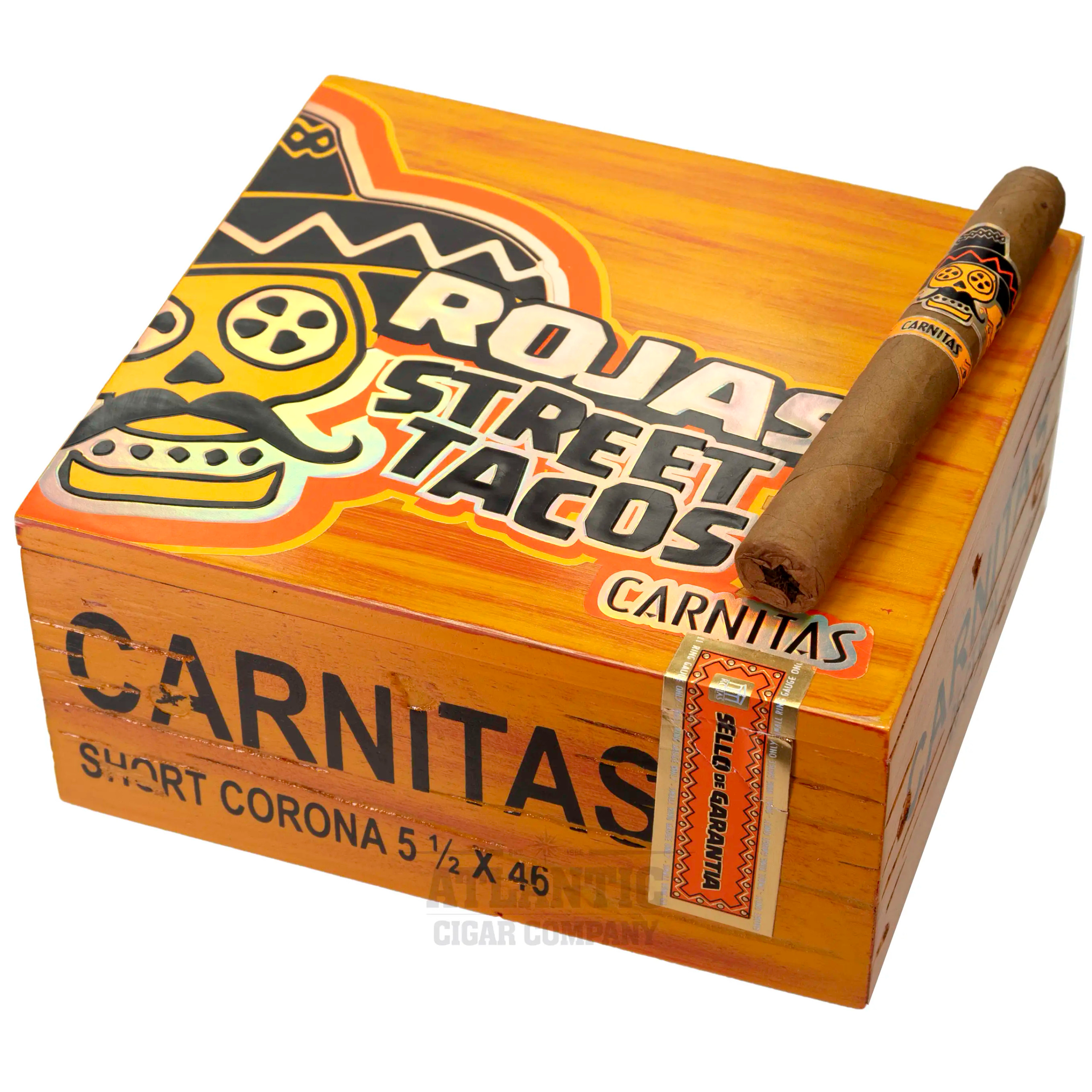 Rojas Street Tacos Carnitas Robusto (5x50) Cigars | Atlantic Cigar Co.