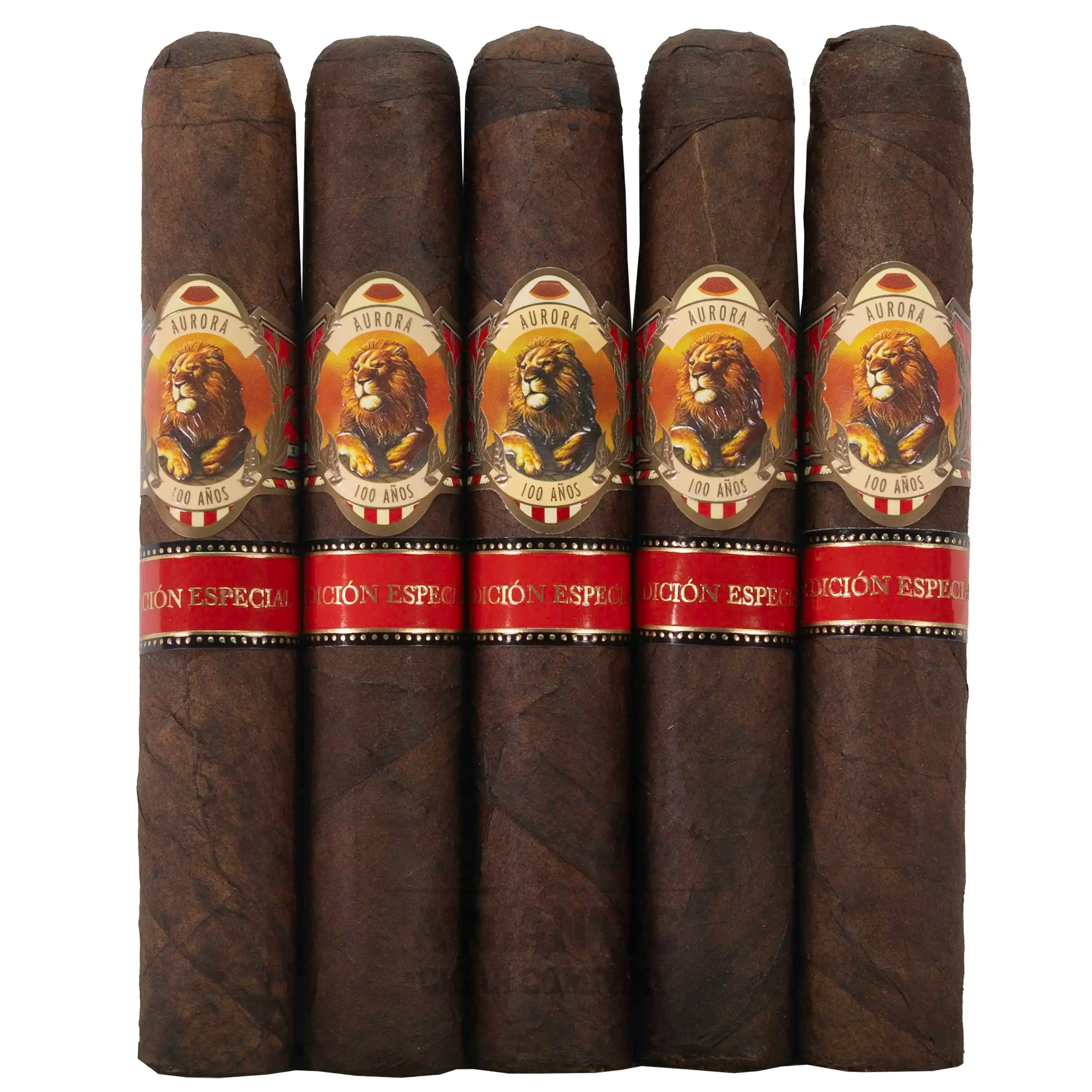 La Aurora 100 Anos Robusto Especial Maduro (5x50) | Atlantic Cigar Company
