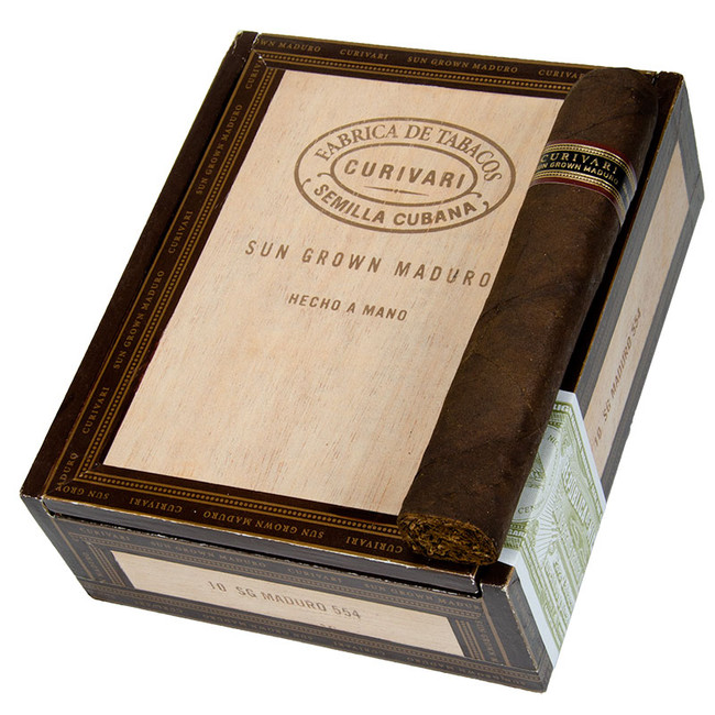 Curivari Sun Grown Maduro 660 (6x60) Cigars | Atlantic Cigar Company