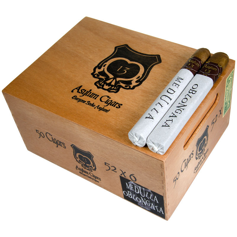 Asylum 13 Medulla Oblongata 52x6 Cigars | Atlantic Cigar Company