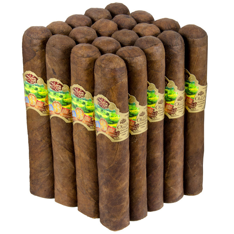 Oliva Master Blend 3 Double Robusto 20-Pack | Atlantic Cigar Company