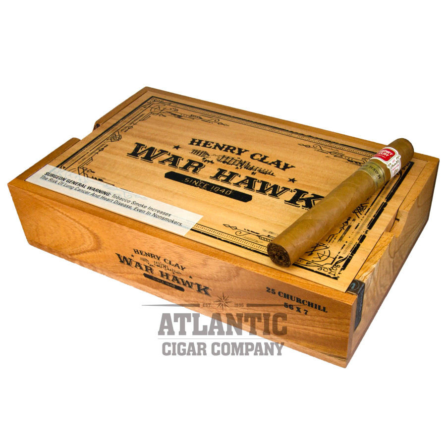 Henry Clay War Hawk Cigars Churchill | Atlantic Cigar Co.